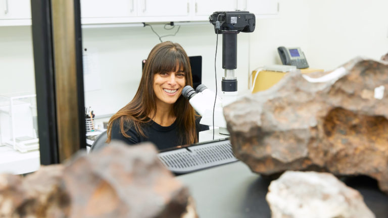 The Woman Who Gets Called When a Piece of Mars Falls From the Sky ...